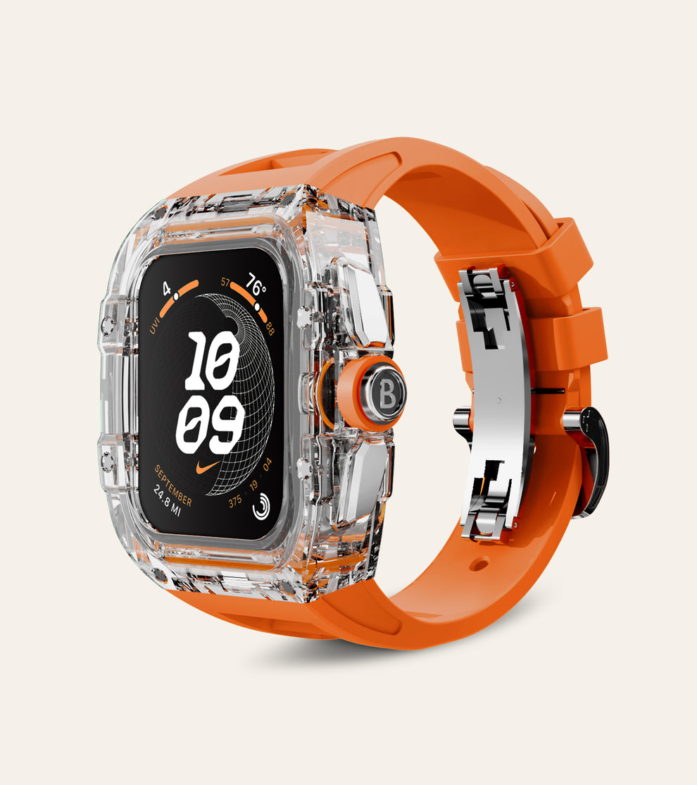 Apple Watch Case | Core Clear - Frost Orange – Brilinton