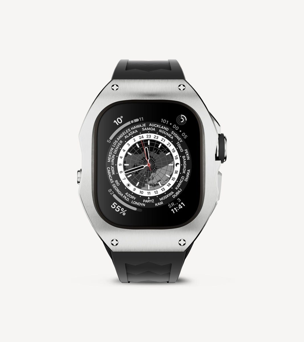 Apple Watch Ultra Case | Titan Titanium - Silver