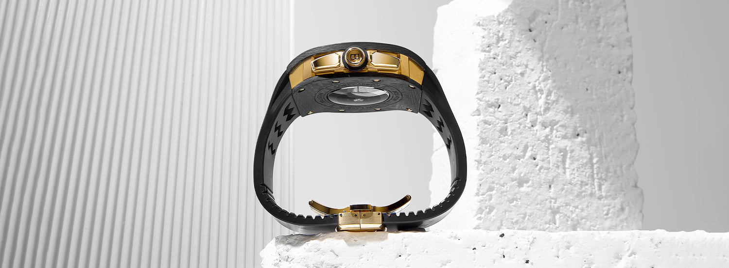 Brilinton | Core Carbon WatchWare – Gold Black